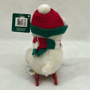 Dakin | Holiday | Vintage 986 Dakin Zoomer Bear On Christmas Sleigh ...